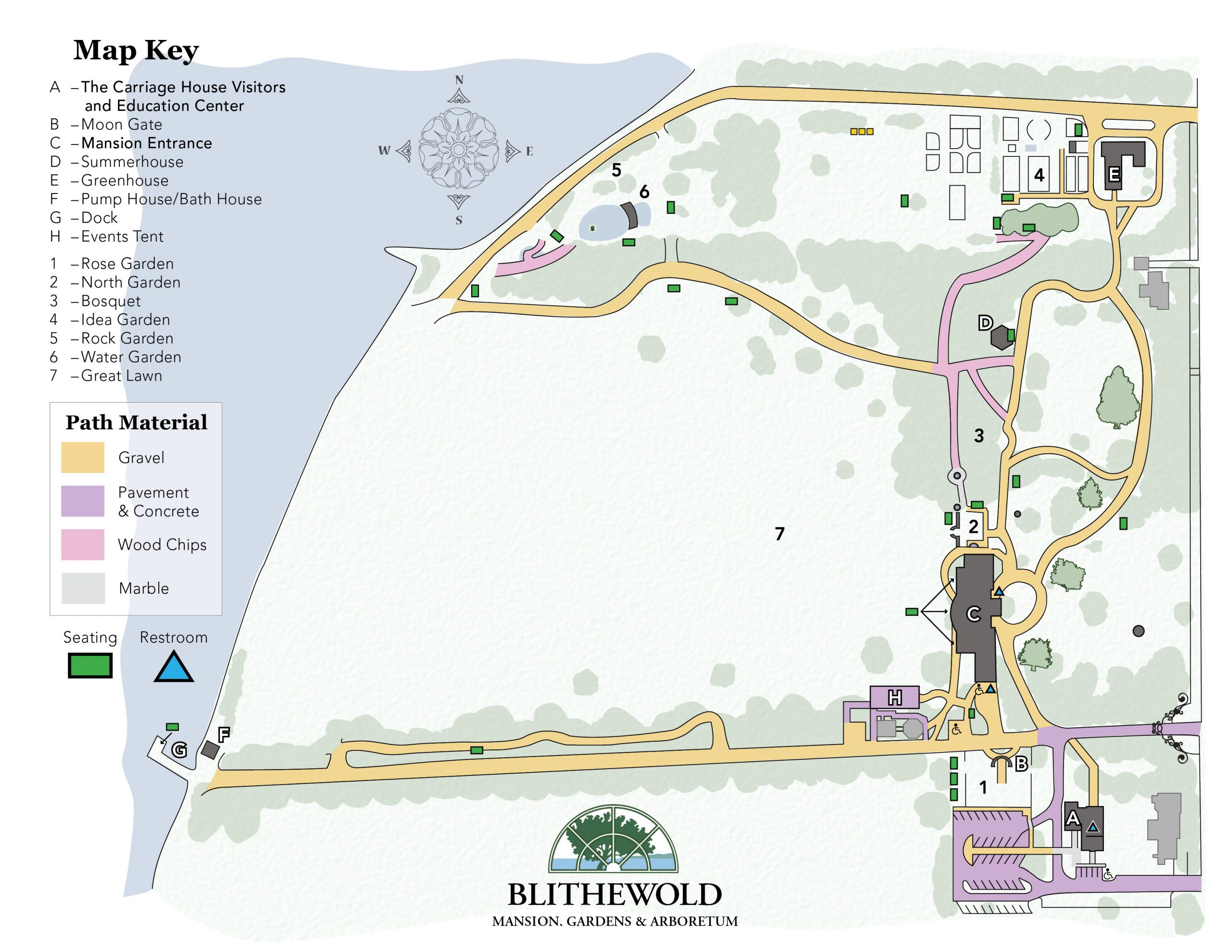 Website Map 2018 - Blithewold