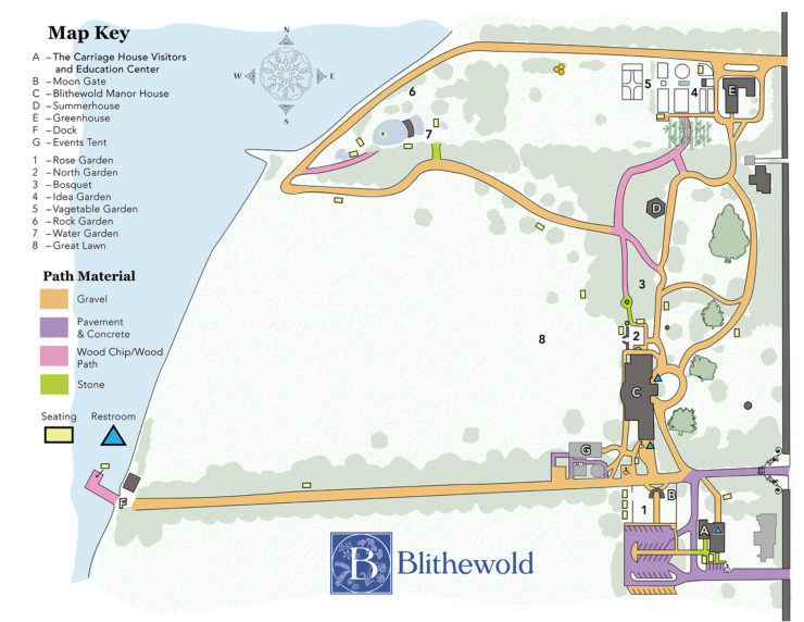 Map - Blithewold